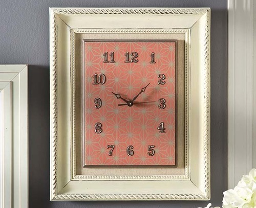 Retro Framed Clock | FaveCrafts.com
