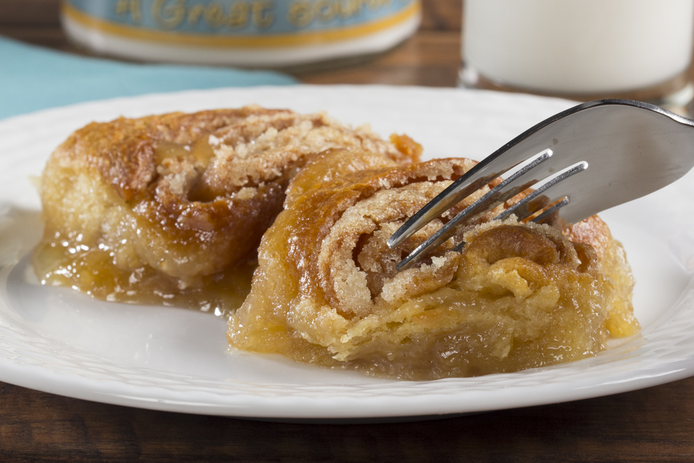 Buttery Sticky Roll Ups | MrFood.com