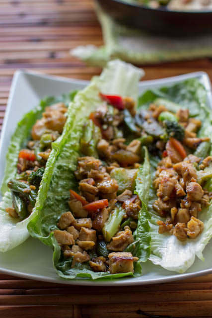 Quick and Easy Lettuce Cups | FaveGlutenFreeRecipes.com