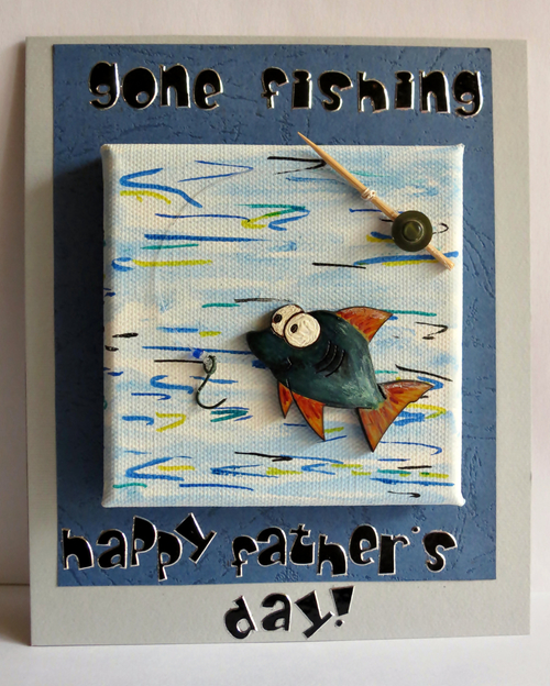 Father's Day 3D Card | AllFreePaperCrafts.com