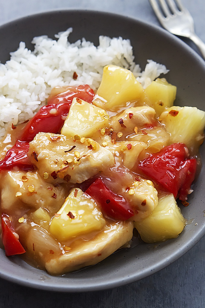 Slow Cooker Sweet Fire Chicken | AllFreeSlowCookerRecipes.com