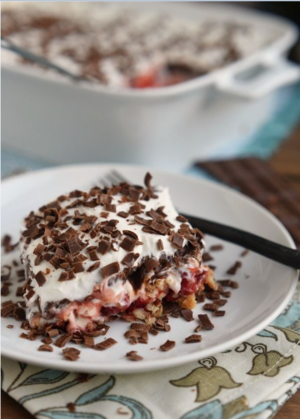 Chocolate Cherry Lush | RecipeLion.com