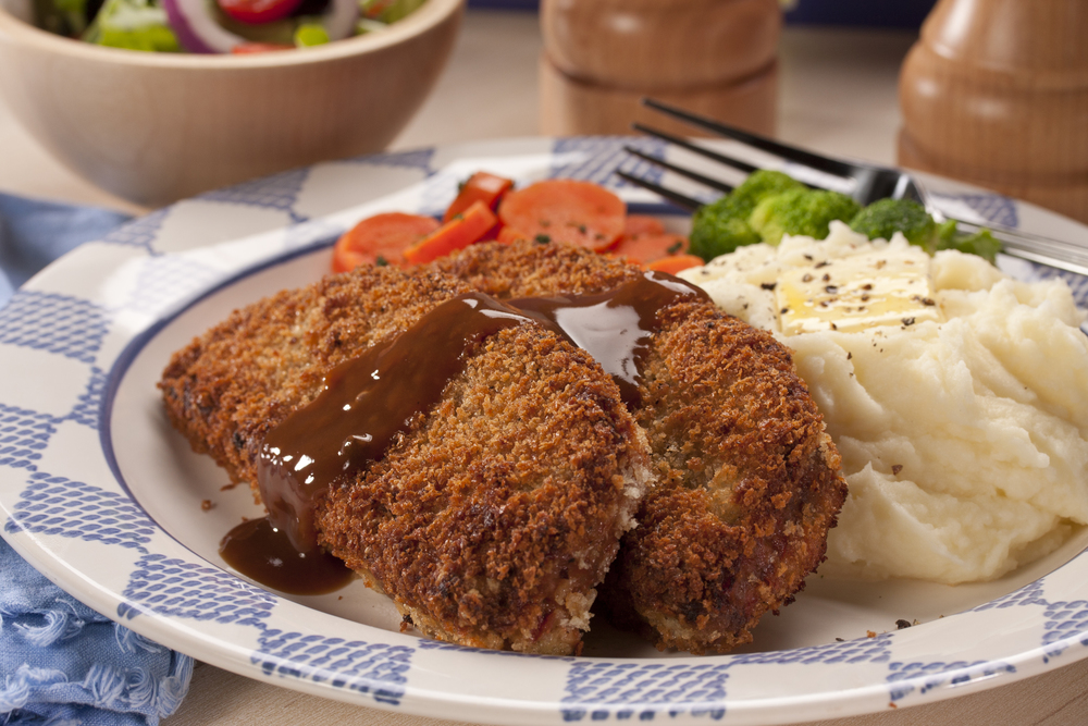 Crispy Fried Meat Loaf MrFood Crispy Fried Meat Loaf MrFood