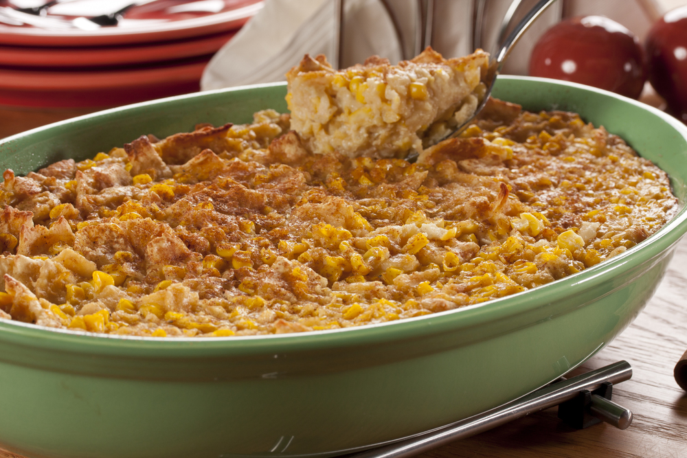 Autumn Corn Pudding | MrFood.com