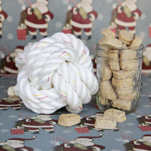 Quick and Easy Rope Ball Surprise Dog Toy | FaveCrafts.com