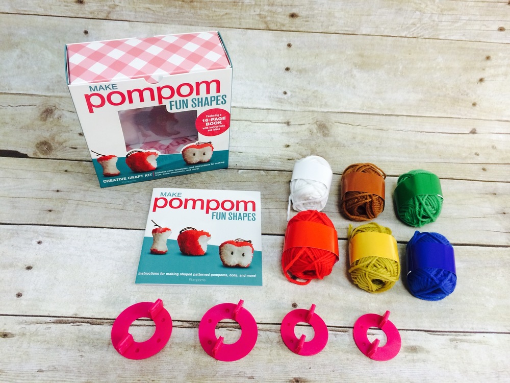 Make Pompom Fun Shapes Kit Review | AllFreeKidsCrafts.com