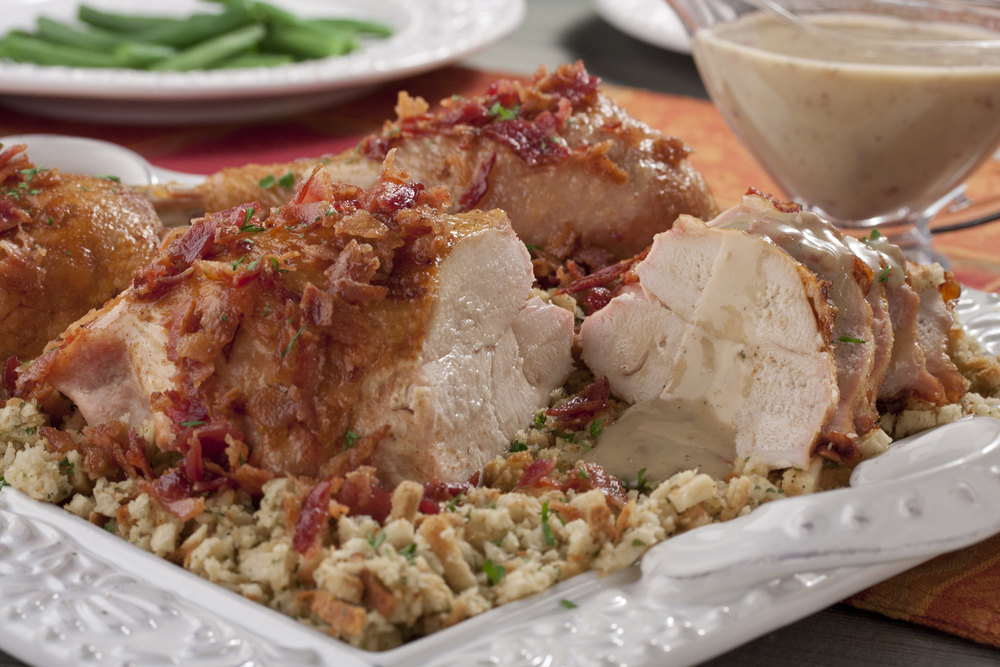 Bacon Basted Turkey | MrFood.com