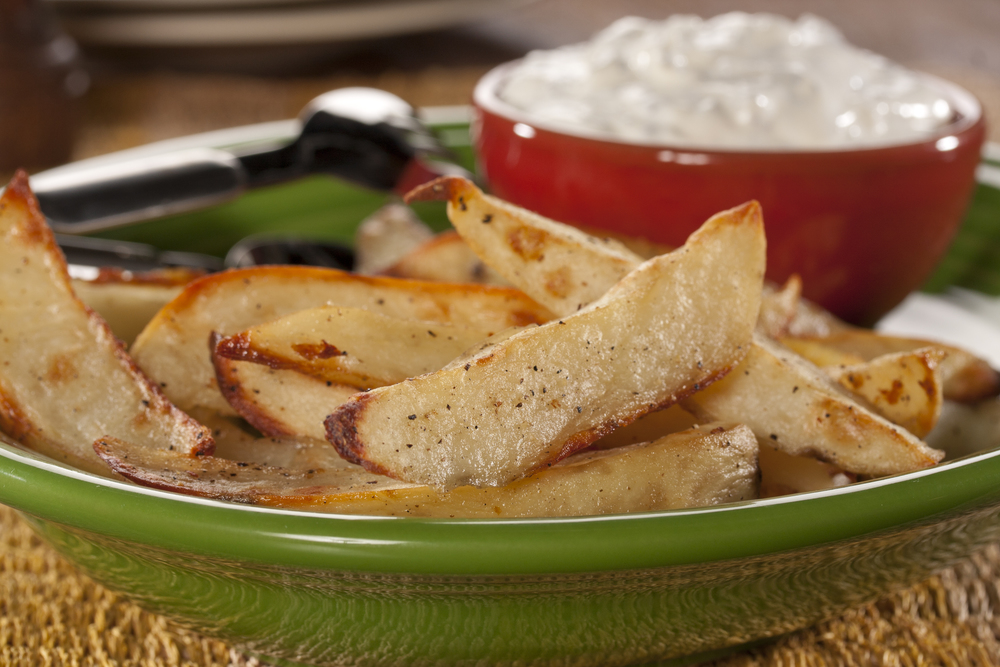 Creamy Herb Fries | MrFood.com