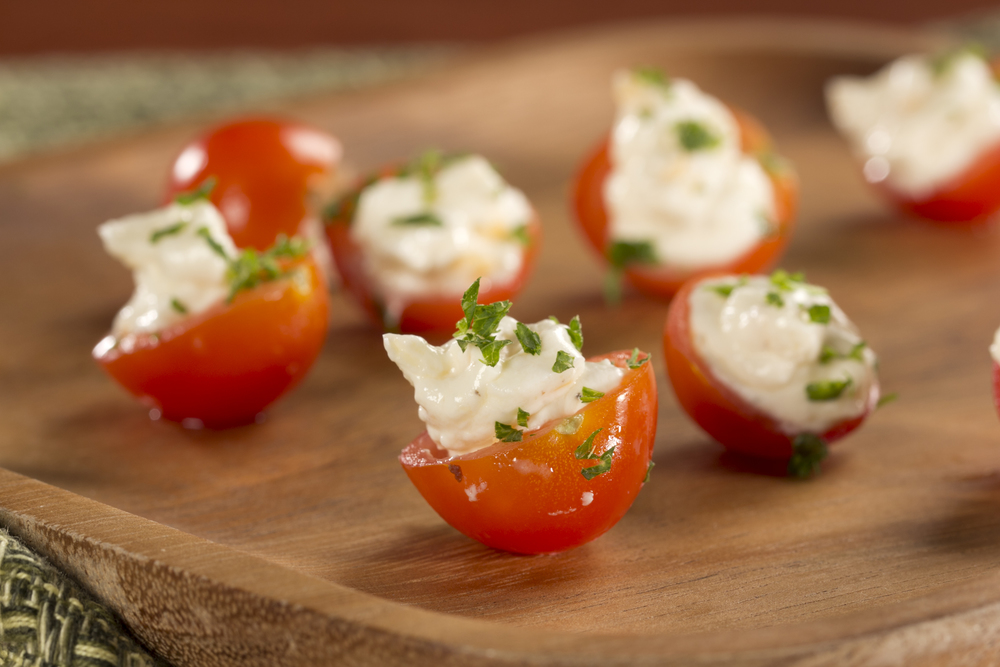 Bistro Stuffed Tomato Bites | EverydayDiabeticRecipes.com