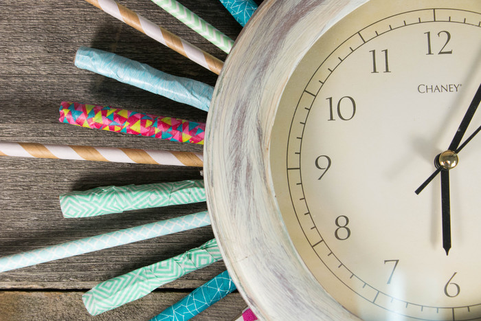 Timepiece Toilet Paper Roll Craft | AllFreePaperCrafts.com