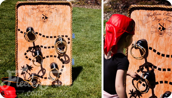 Captain Hook's Ring Toss Party Game | AllFreeHolidayCrafts.com