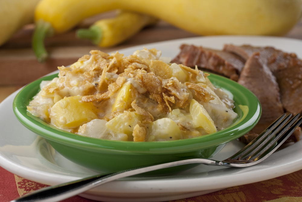 Summer Squash Bake | MrFood.com