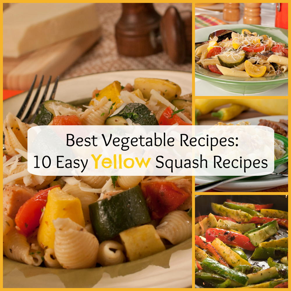 Best Vegetable Recipes: 10 Easy Yellow Squash Recipes | MrFood.com