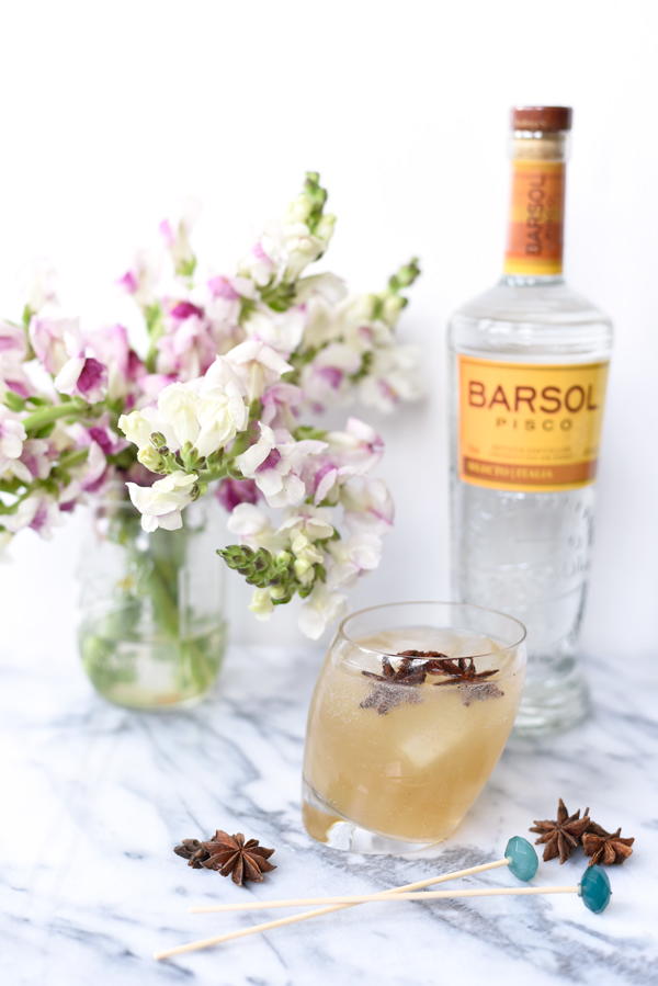 Summertime Pisco Anise Cocktail | FaveHealthyRecipes.com