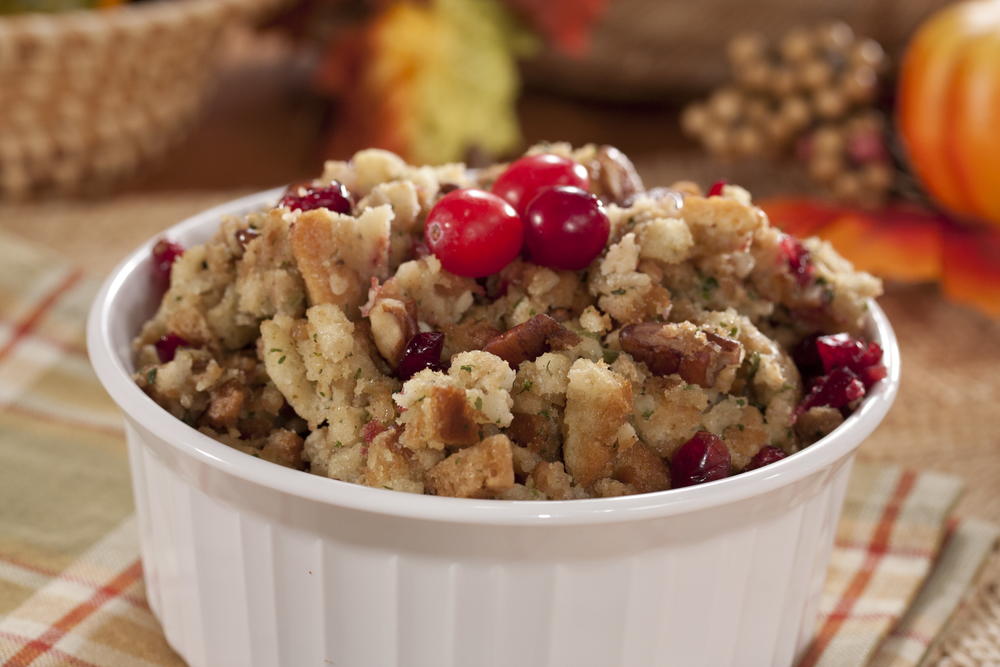 Cranberry Nut Stuffing | MrFood.com