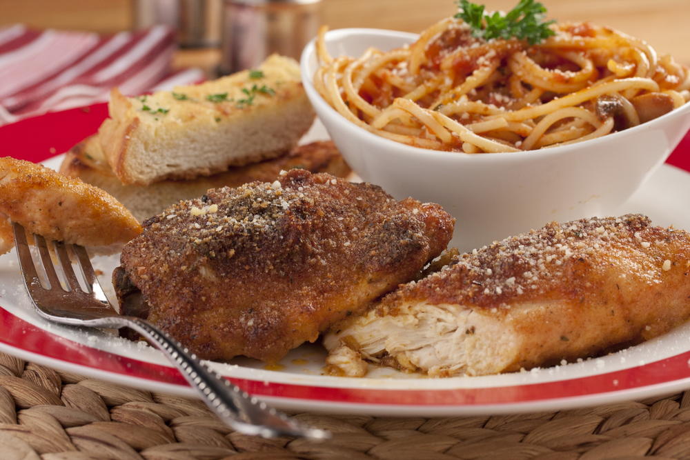 Crispy Parmesan Chicken | MrFood.com