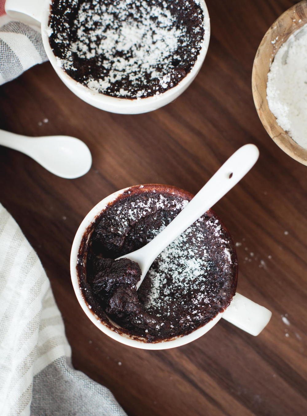 Chocolate Mochi Mug Cake | FaveGlutenFreeRecipes.com