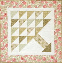 Simple Strip Baby Quilt Pattern | FaveCrafts.com