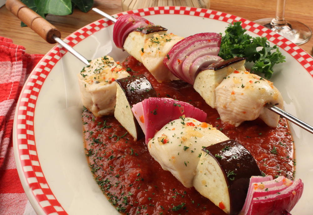 Italian Chicken Kebabs | MrFood.com