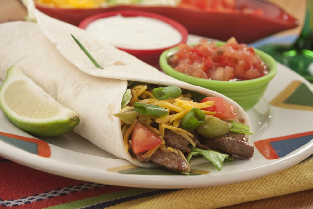 Flank Steak Fajitas | MrFood.com