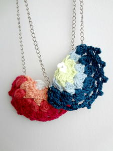 Crocheted Doily DIY Necklace | FaveCrafts.com
