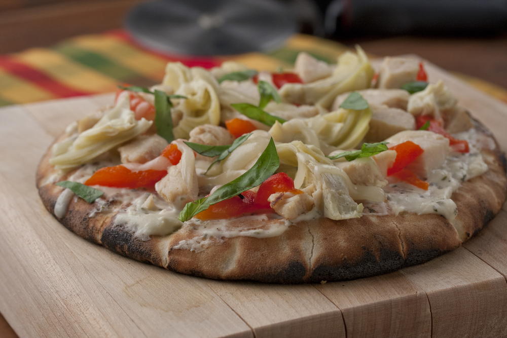 Grilled Mediterranean Pizzas | MrFood.com