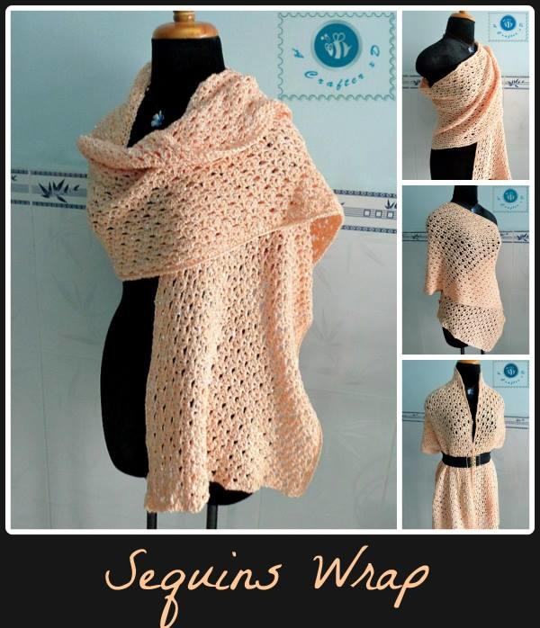Glam Crochet Wrap | FaveCrafts.com