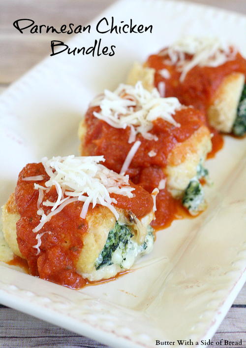Parmesan Chicken Bundles | RecipeLion.com