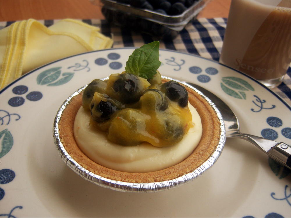Lemon Blueberry Tarts | MrFood.com