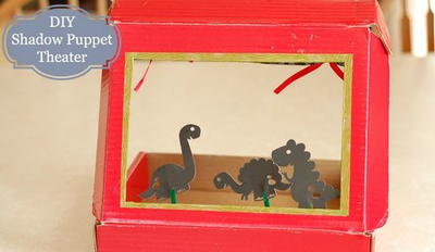 Shadow DIY Puppet Theater | DIYIdeaCenter.com