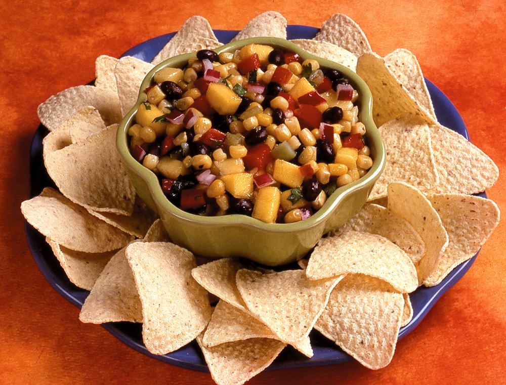Mango Tango Black Bean Salsa | MrFood.com