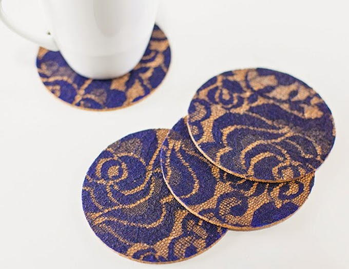 Sophisticated Handmade Lace Coasters | FaveCrafts.com