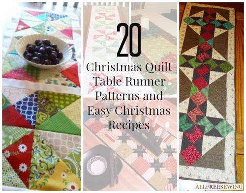 Christmas Quilt Table Runner Patterns and Easy Christmas Recipes ...