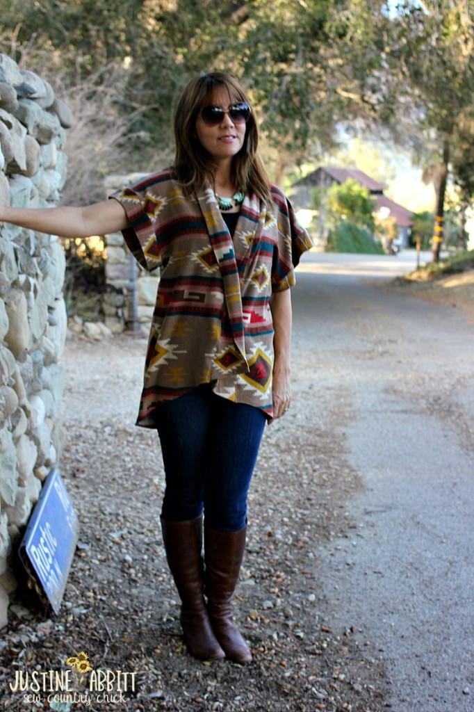 Aztec DIY Shawl Pattern | AllFreeSewing.com