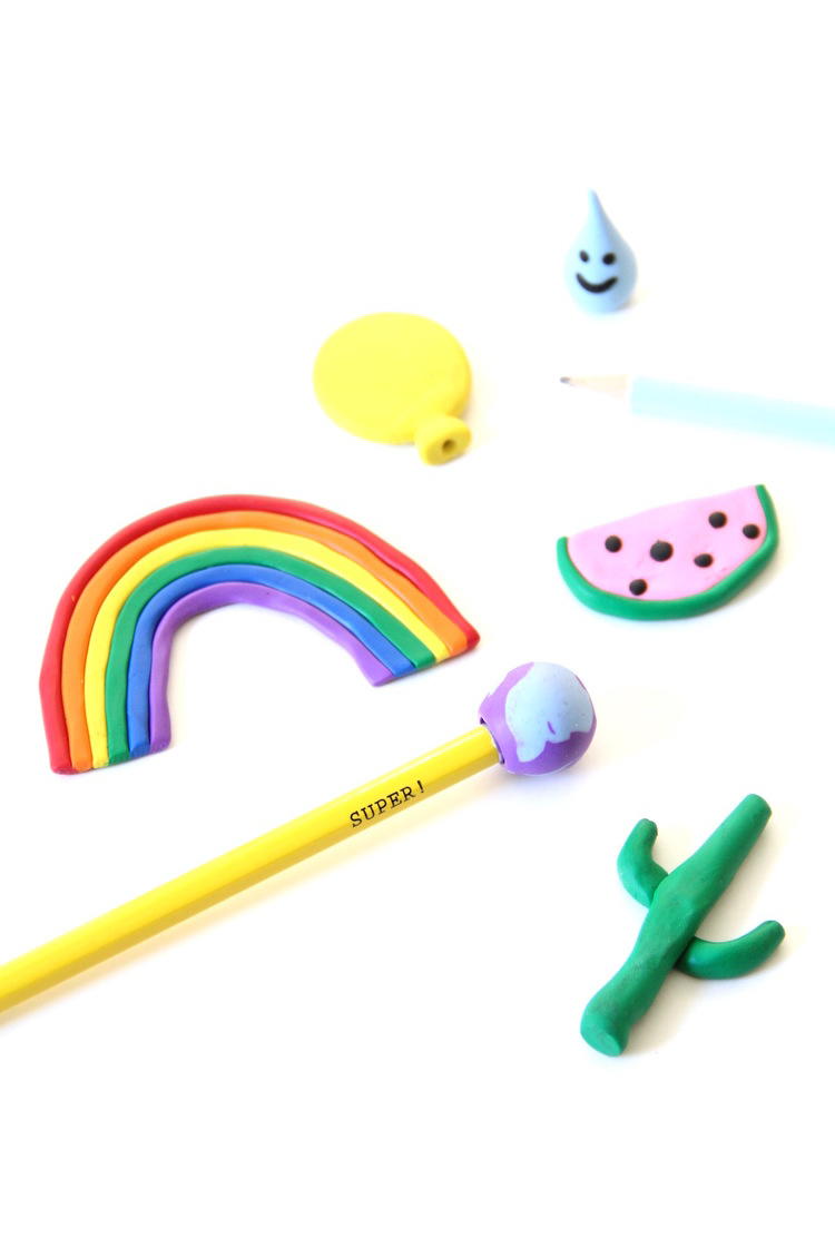 Easy DIY Erasers | DIYIdeaCenter.com