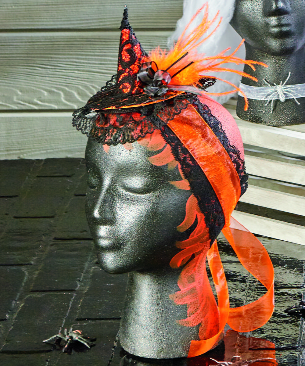 Witch Hat Halloween Headband | AllFreeHolidayCrafts.com