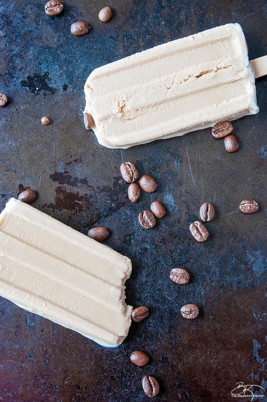 Irish Cream and Coffee Ice Pops | TheBestDessertRecipes.com