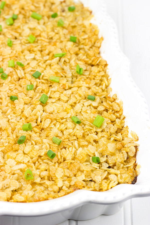 Crunchy Country Hash Brown Casserole | FaveSouthernRecipes.com