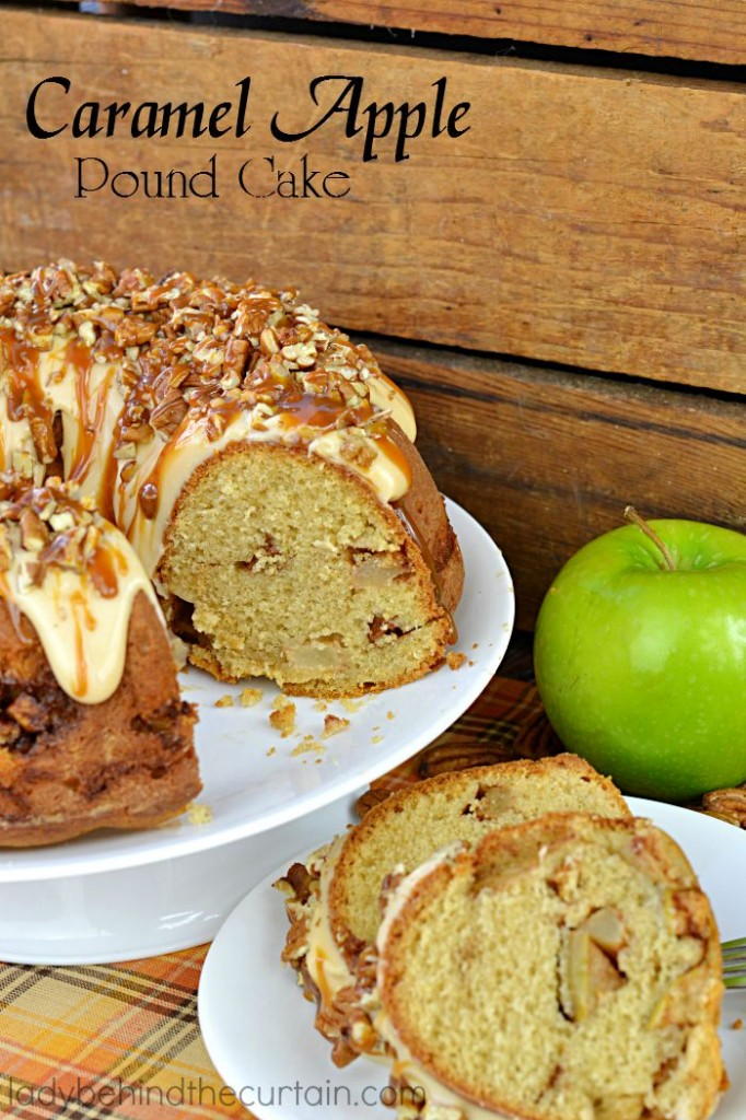 Caramel Apple Pound Cake FaveSouthernRecipes Caramel Apple Pound Cake FaveSouthernRecipes