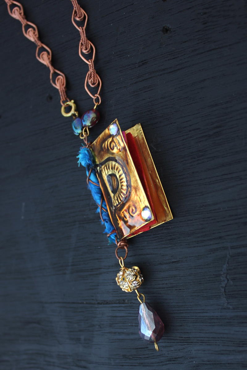 DIY Hardware Necklace | AllFreeJewelryMaking.com