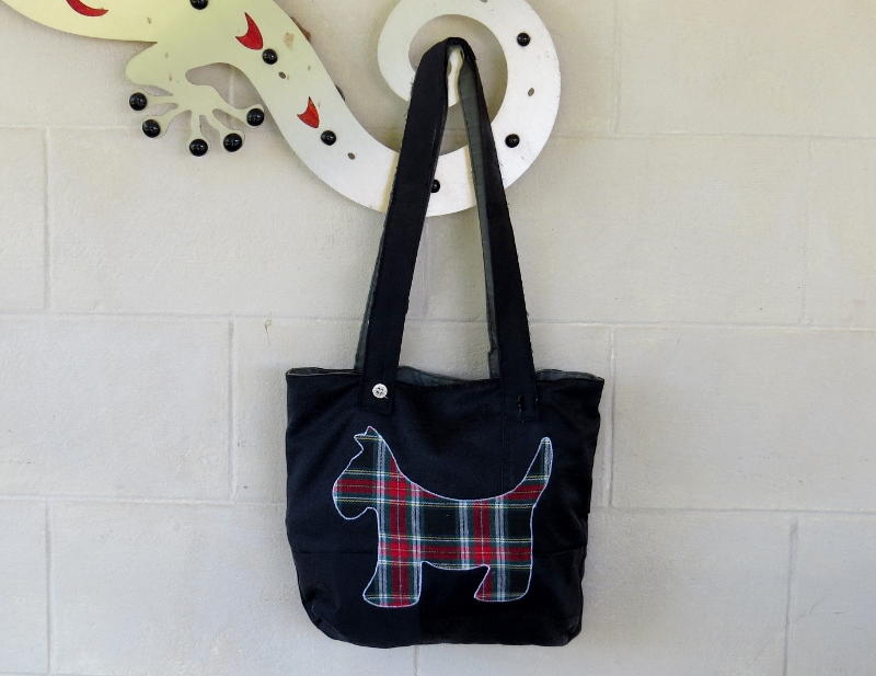 Scotty Dog Bag Pattern | AllFreeSewing.com