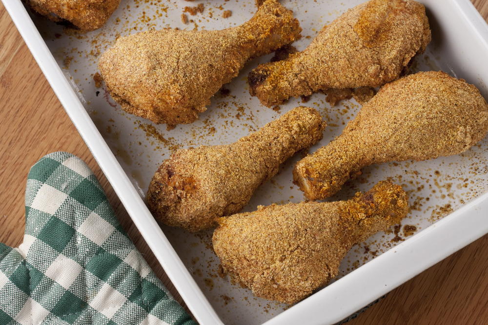 Spicy Cornbread Chicken | MrFood.com