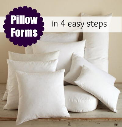 Inserts for DIY Pillows | DIYIdeaCenter.com
