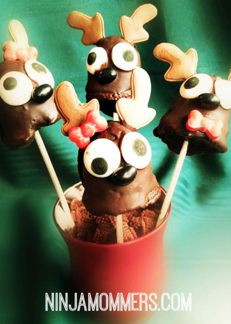 Reindeer Cake Pops | RecipeLion.com