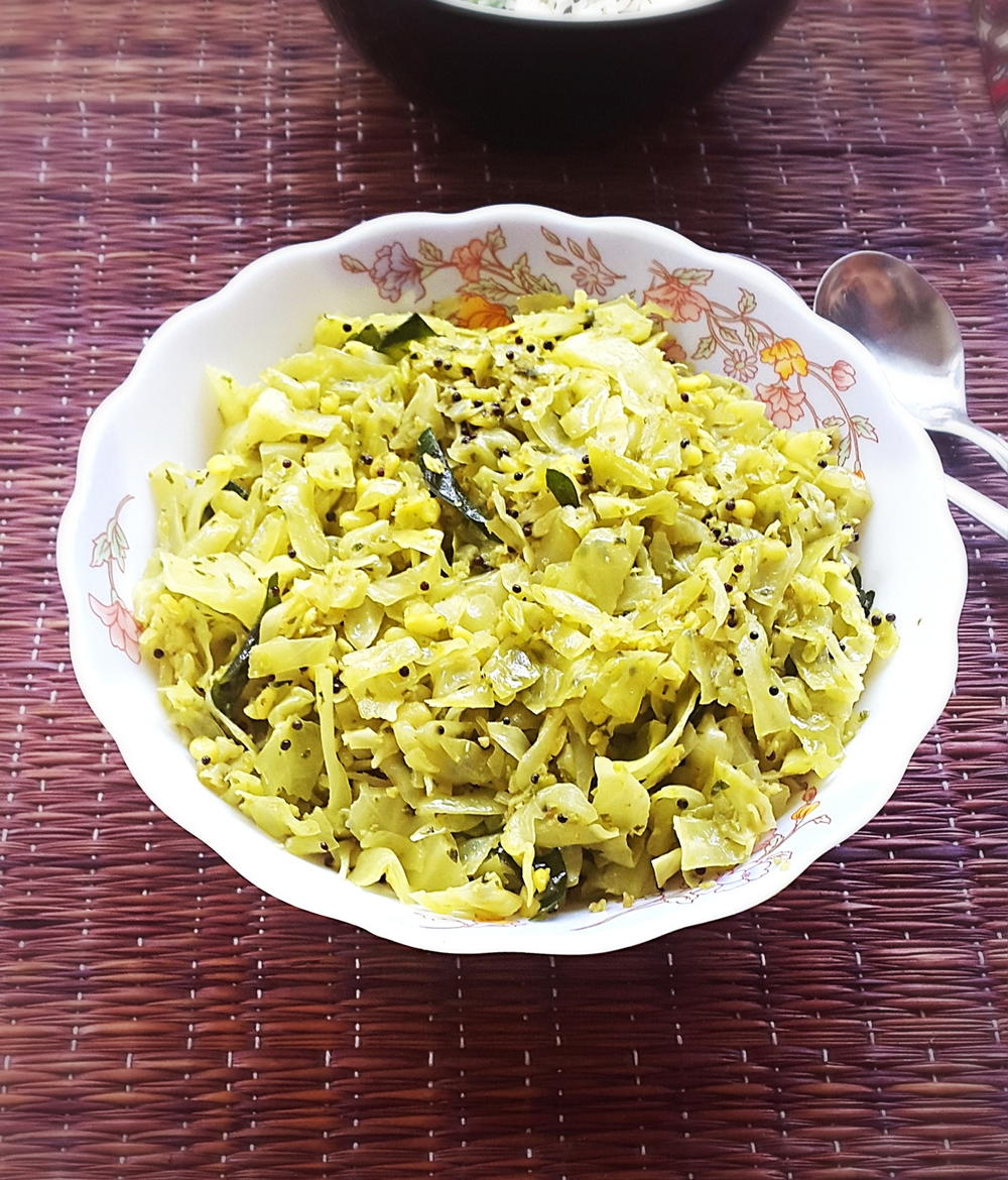 Cabbage with Coconut Stir Fry | RecipeLion.com
