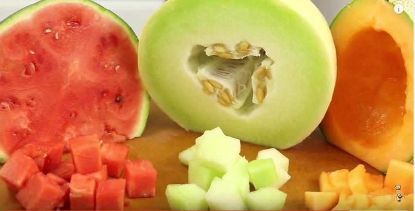 How to Cut Melons | FaveGlutenFreeRecipes.com