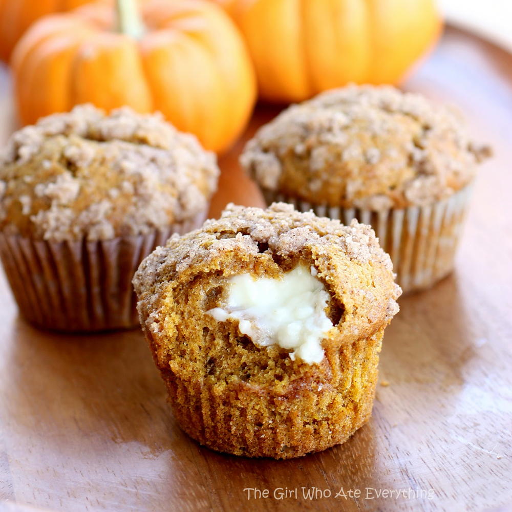 Copycat Pumpkin Cream Cheese Muffins | AllFreeCopycatRecipes.com