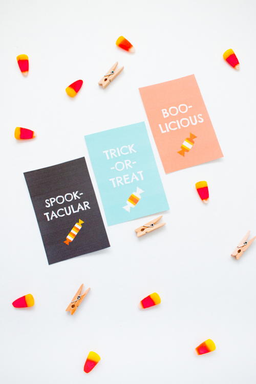 Printable Halloween Treat Bag Labels | AllFreeHolidayCrafts.com