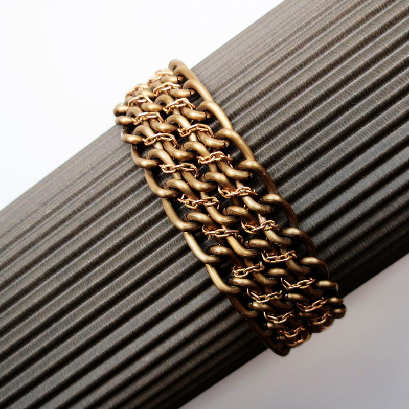 Braided Chain Bracelet | AllFreeJewelryMaking.com