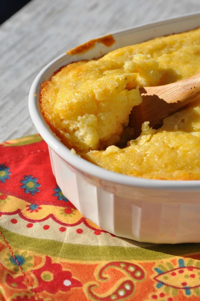 4-Ingredient, 4-Minute Corn Pudding | FaveSouthernRecipes.com